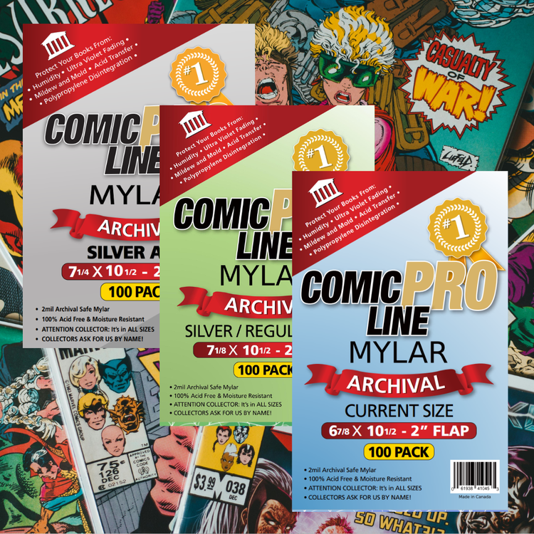 Comic Book Storage Supplies – Comic Pro Line