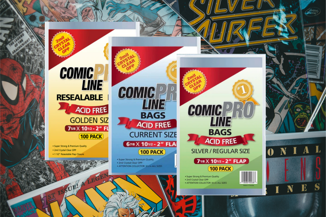 Comic Book Storage Supplies – Comic Pro Line