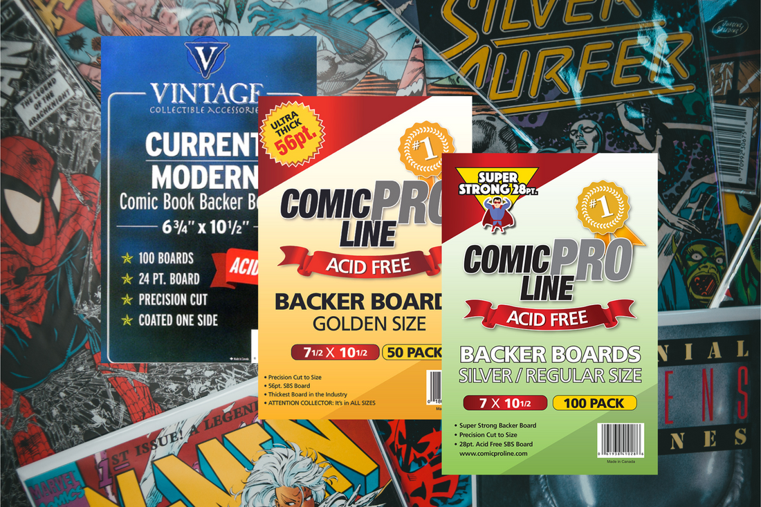 Comic Book Storage Supplies – Comic Pro Line