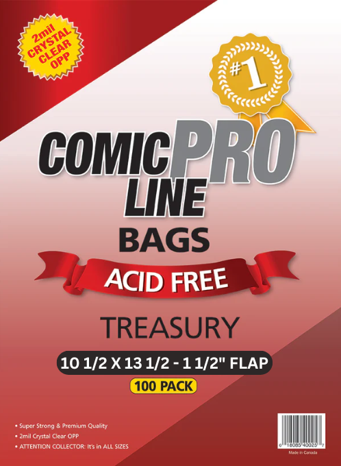 Treasury Bags - ComicProLine Comic Bags – Comic Pro Line