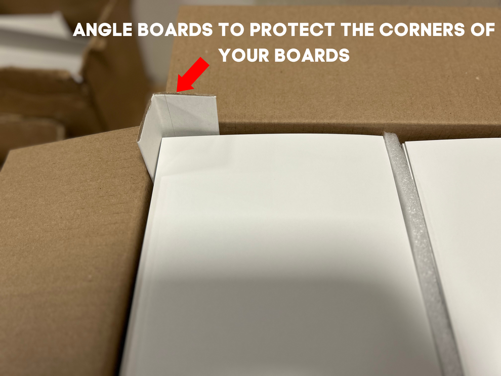 Bulk 24PT Silver/Regular Backing Boards - 1000 Loose Boards Per Case ...