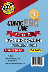 Shop Comic Book Boards | Acid Free Comic Backer Boards – Comic Pro Line
