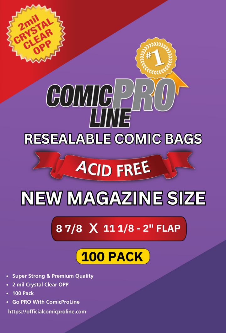 Comic Book Sleeves | Acid Free Comic Book Bags – Page 2 – Comic Pro Line