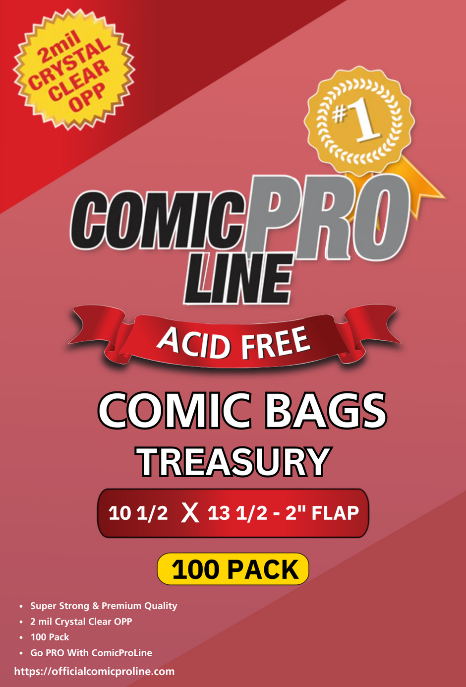 Comic Book Sleeves | Acid Free Comic Book Bags – Comic Pro Line