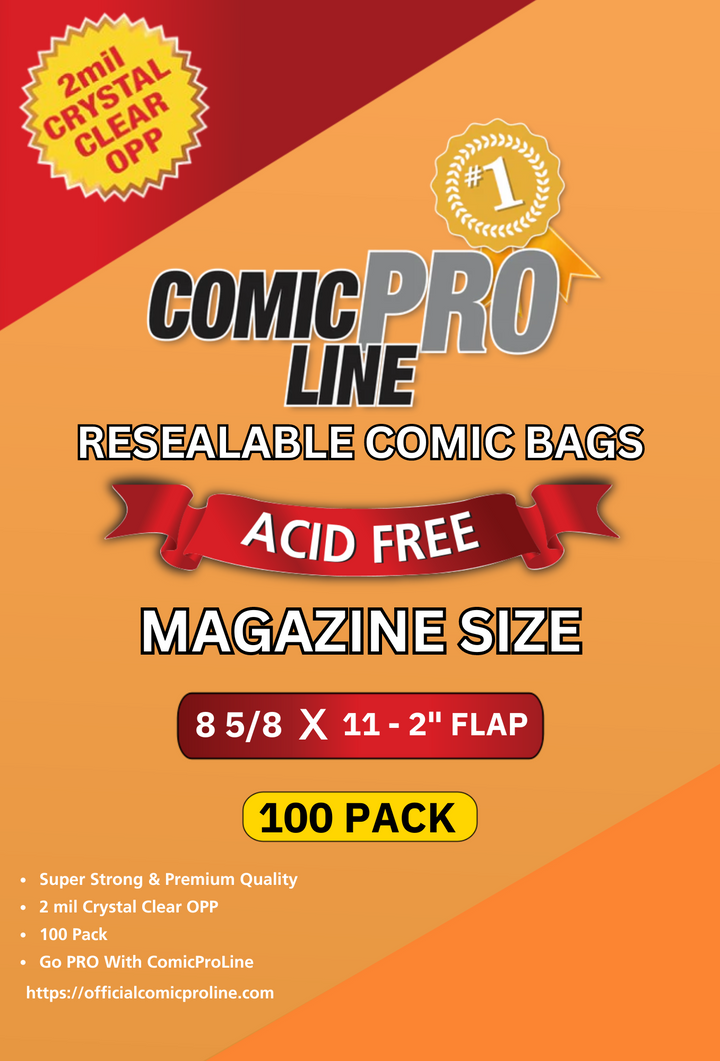 Comic Book Storage Supplies – Comic Pro Line