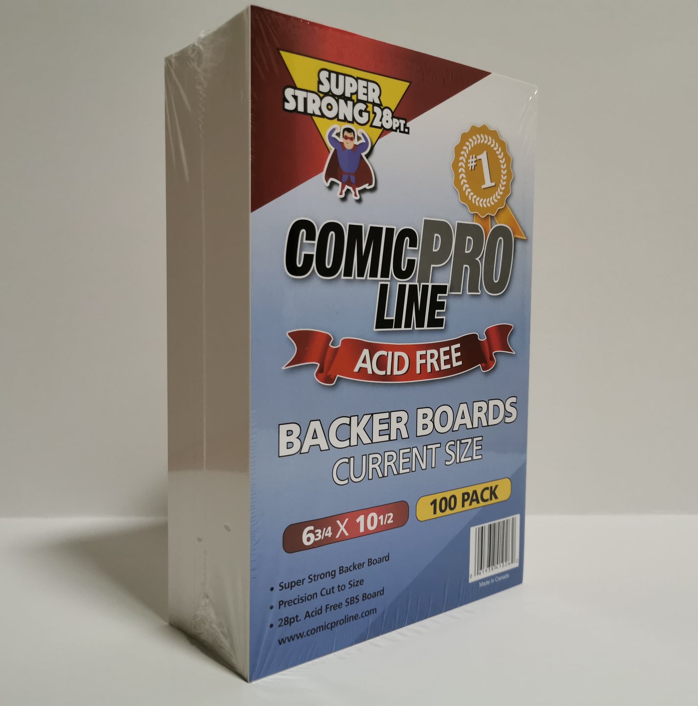 Current 28PT Comic Backer Boards - 6 3/4" X 10 1/2" - ComicProLine ...